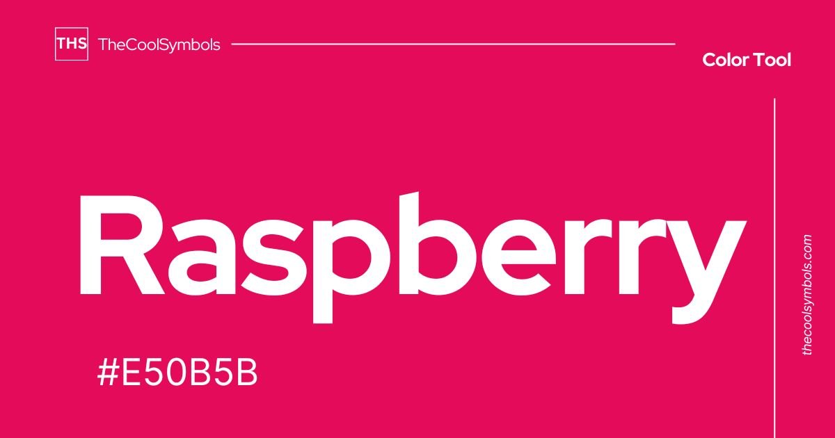 Raspberry Colors Tool - Explore Raspberry Shades, Palettes & Design ...